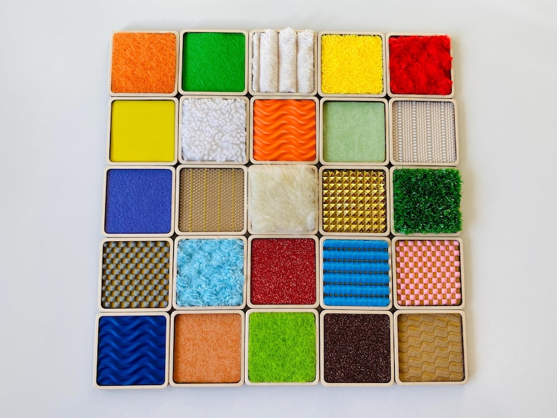 Tactile Sensory Cards for Toddlers, Autism Therapy, ADHD, Dementia, and ...