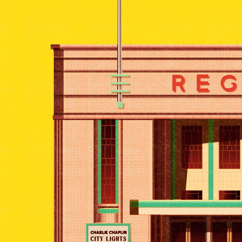 London Art Deco Regal Cinema Building Highams Park A3, A4, Architecture ...