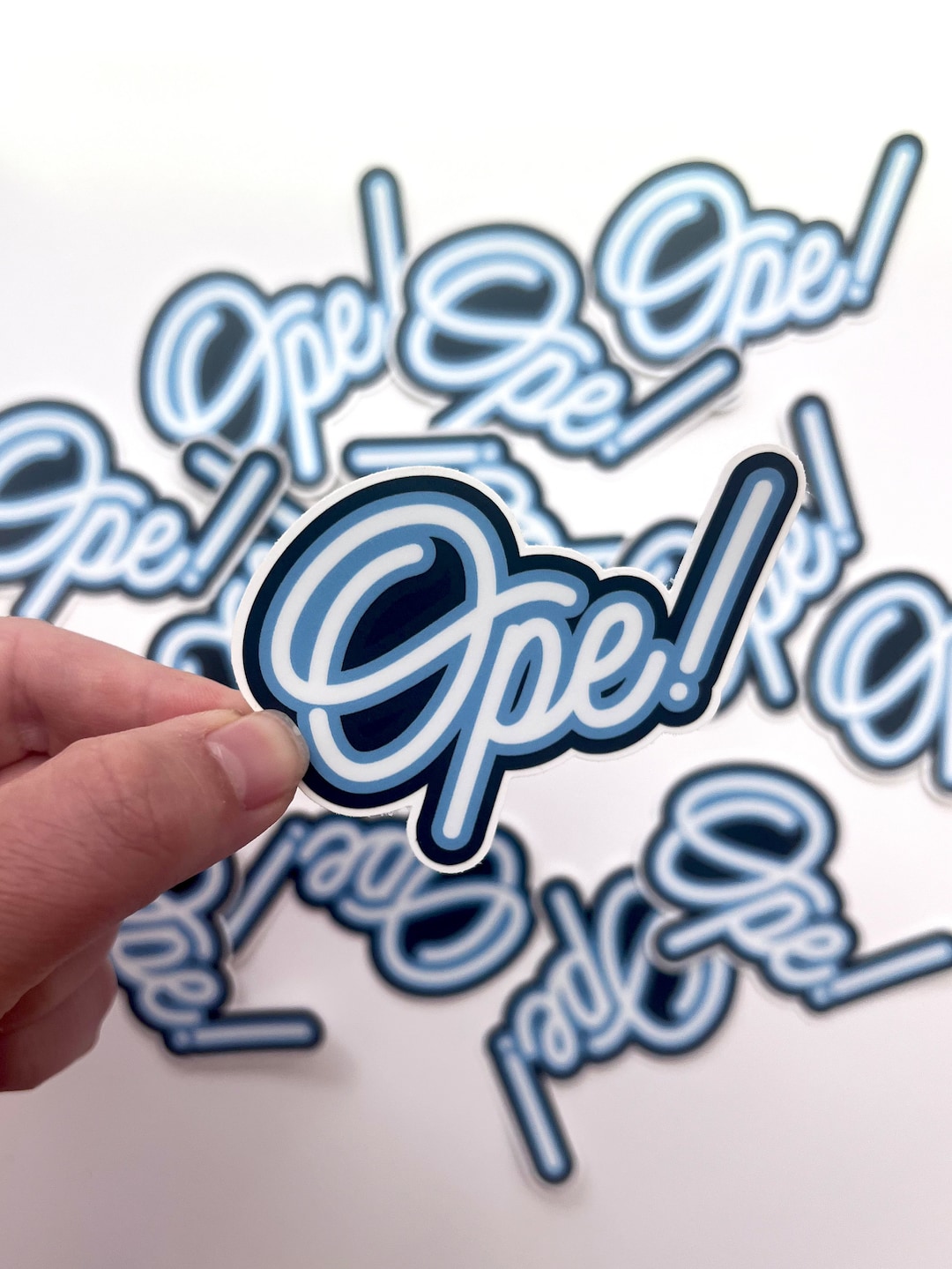 Ope! Vinyl Sticker - Waterproof Sticker for Water Bottles & Decor ...