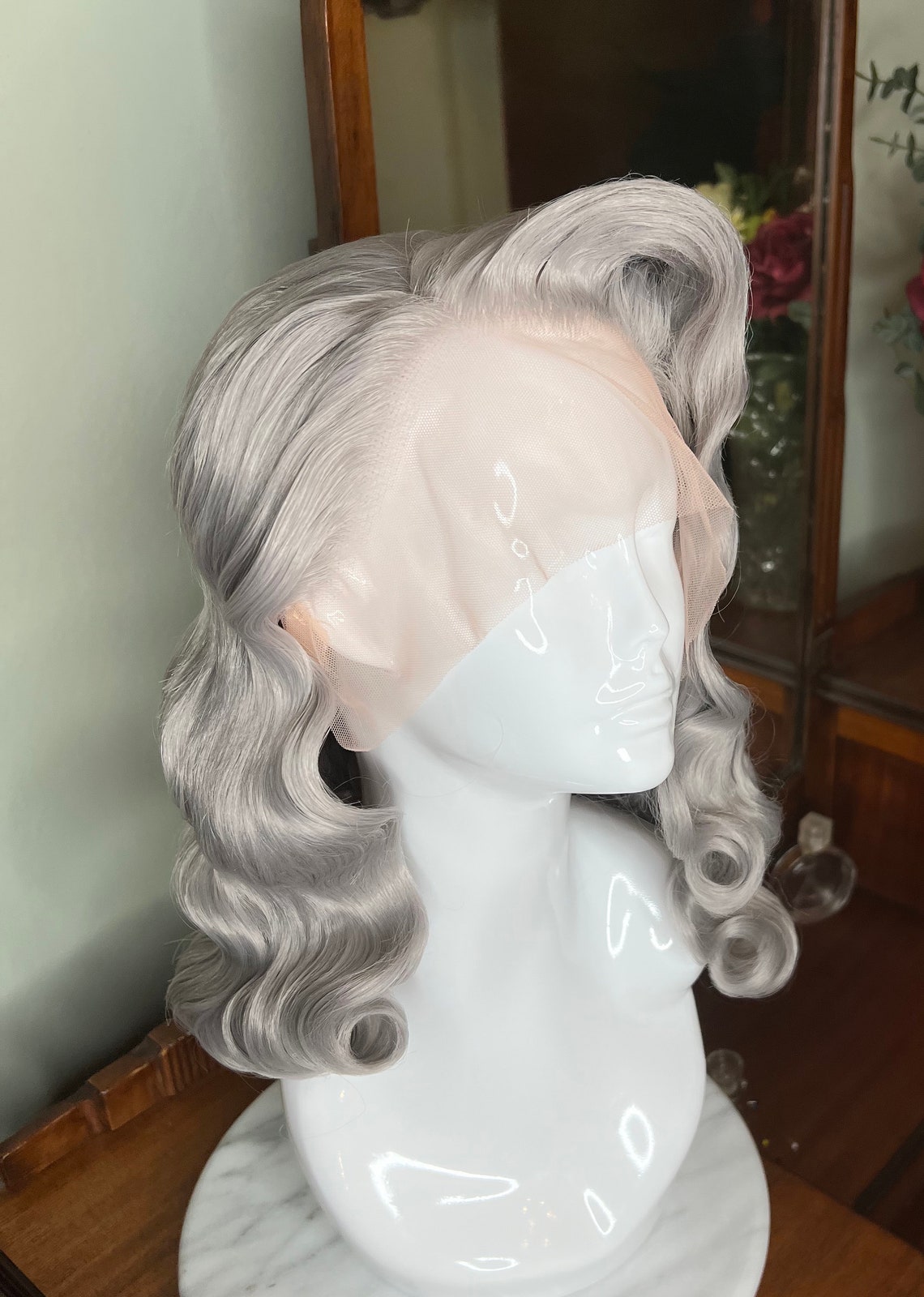 Vintage WIG Made to ORDER Custom Styled With Finger Waves - Etsy