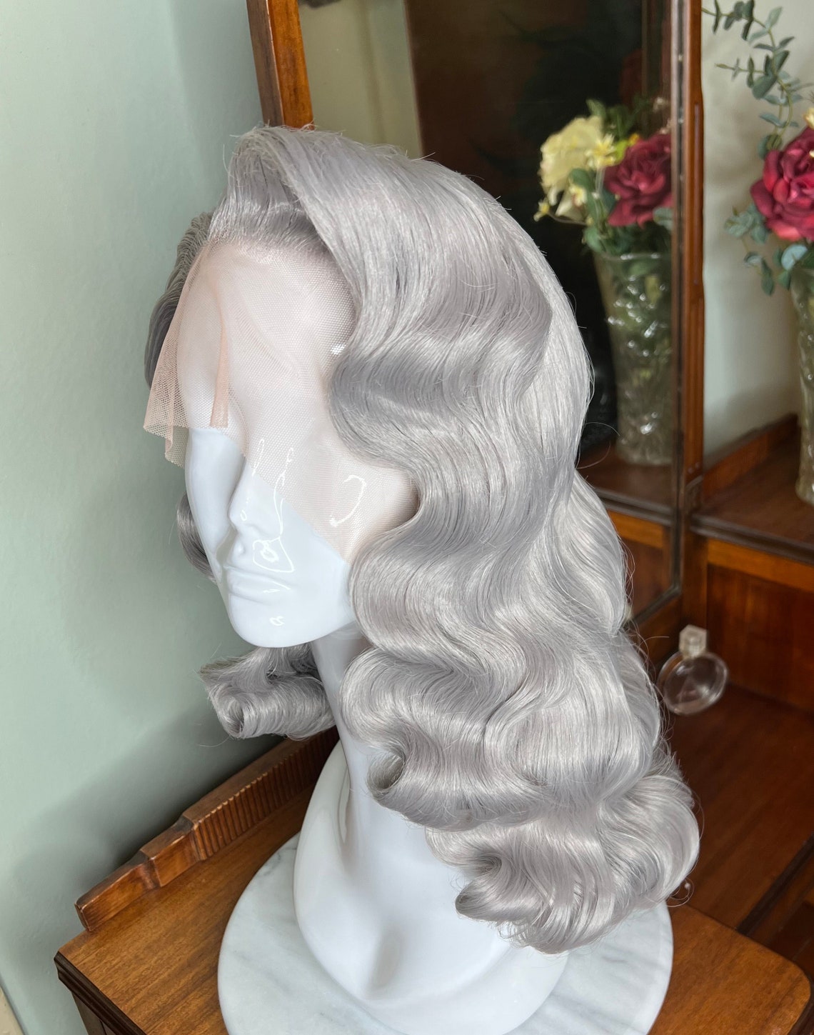 Vintage WIG Made to ORDER Custom Styled With Finger Waves - Etsy
