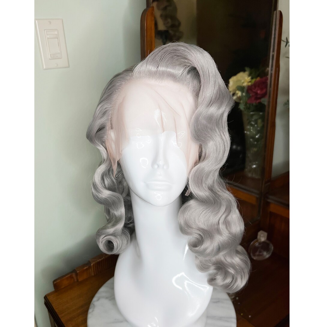 Vintage WIG Made to ORDER Custom Styled With Finger Waves - Etsy