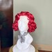 Ruby Red Finger Waves Wig, 1920s 1930s Hairstyle! Be a Flapper in This ...