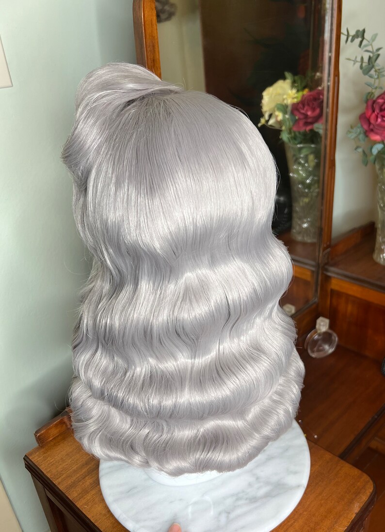 Vintage WIG Made to ORDER Custom Styled With Finger Waves - Etsy