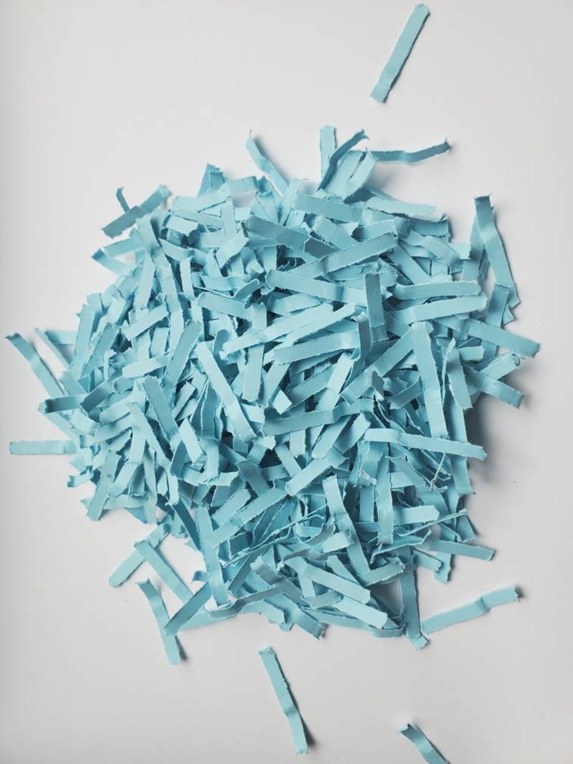 Sky Blue Packaging Shred Crinkle Cut Paper Blue Shred - Etsy