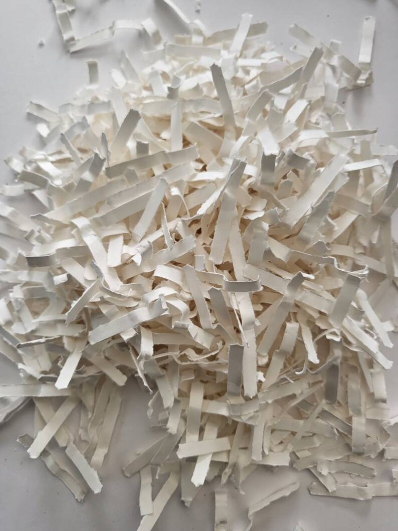 Scented Fresh Laundry White Packaging Shred Crinkle Cut - Etsy