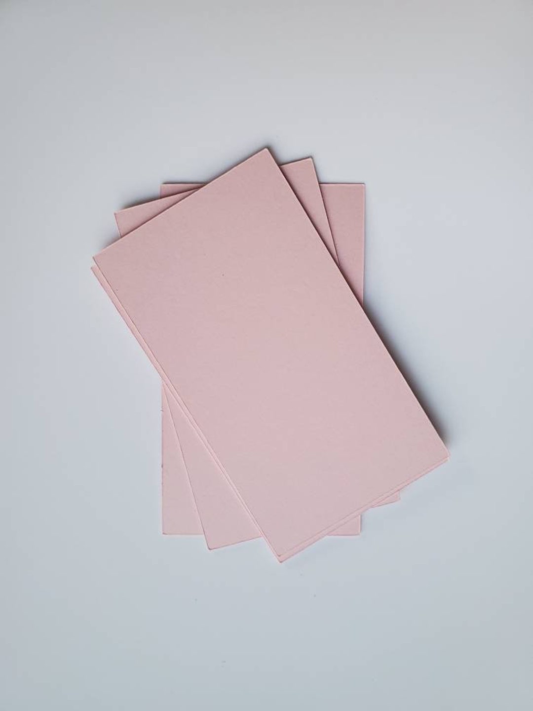 1.9 X 3.325 Light Pink Business Card Size Enamel Pin, Jewelry Backing ...