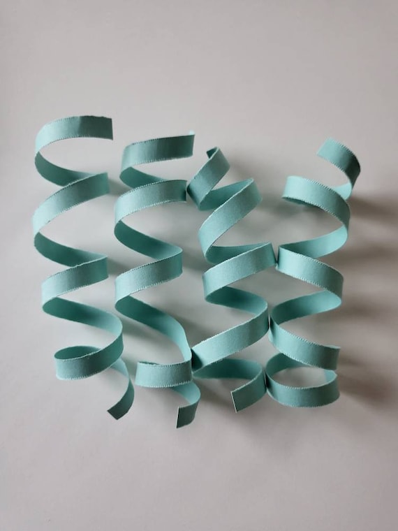 25 Light Blue Confetti Curls Light Blue Confetti Curly Paper - Etsy