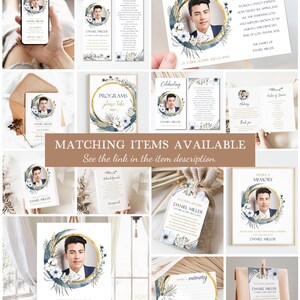 Funeral Favor Tag Template | Printable Funeral Gift Tag | in Loving ...