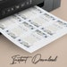 Funeral Favor Tag Template | Printable Funeral Gift Tag | in Loving ...