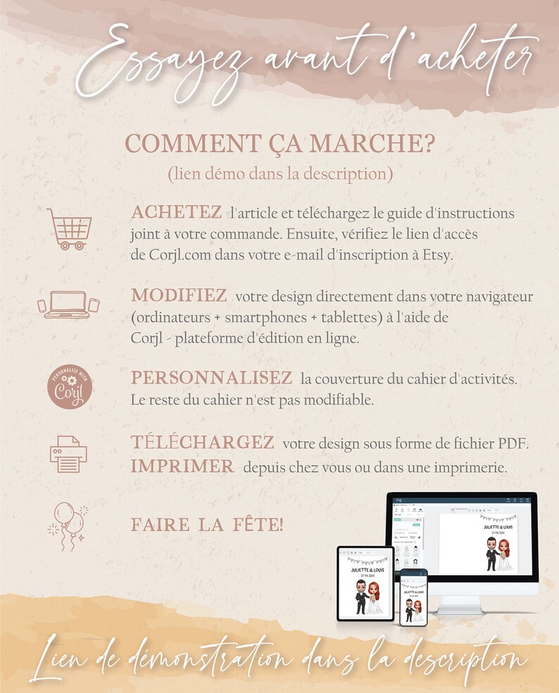 FRANÇAIS - Livre D'activités De Mariage Pour Les Enfants | Cahier De ...
