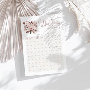 Wedding Planner Printable Wedding Planner Digital Wedding Countdown ...