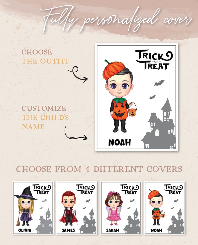 Halloween Coloring Pages Custom Halloween Activities for - Etsy