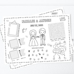 Wedding Activity Sheets | Wedding Games for Kids | Coloring Pages ...