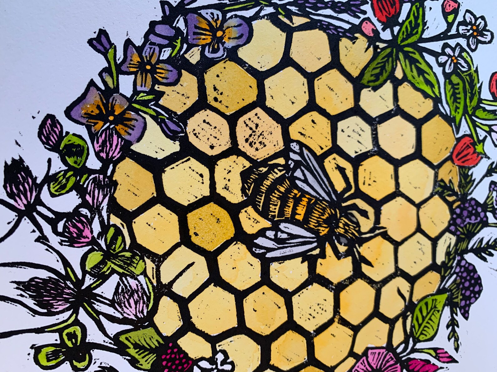 Bee Mandala - Etsy