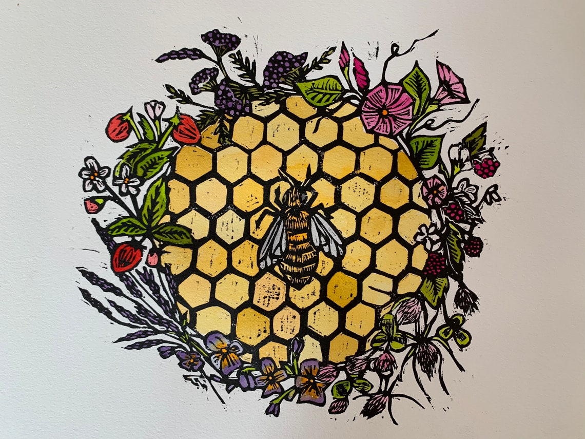 Bee Mandala - Etsy
