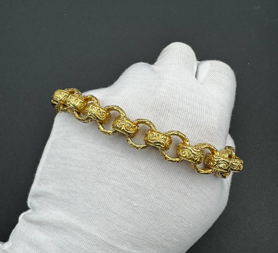 Fully Patterned Roller Belcher Chain 20 - Etsy UK