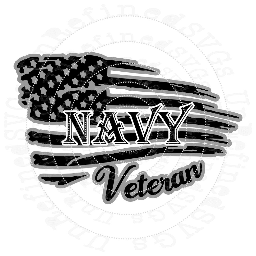 US Navy SVG | US Military | Navy Veteran | Veterans Day | Cut File ...