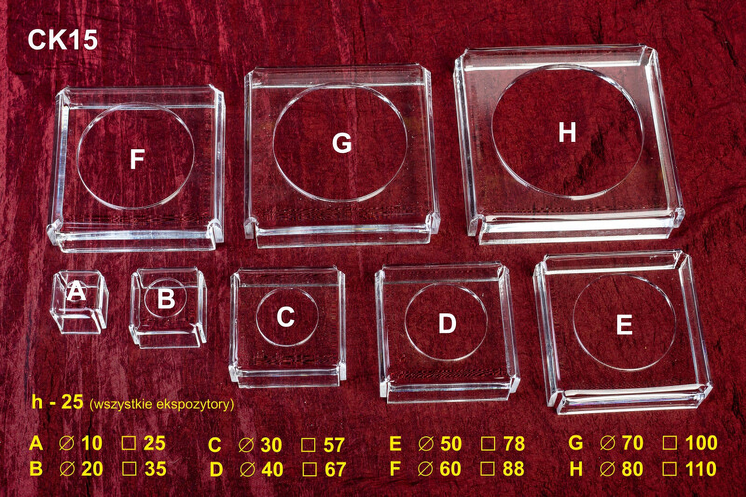 Display CK15 for Canister Shots, Musket Balls, Minerals and Other ...