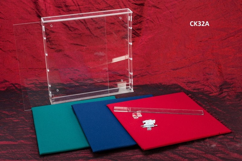 Display Cristal Box CK32A for Decorations, Medals, Pins, Eagles ...