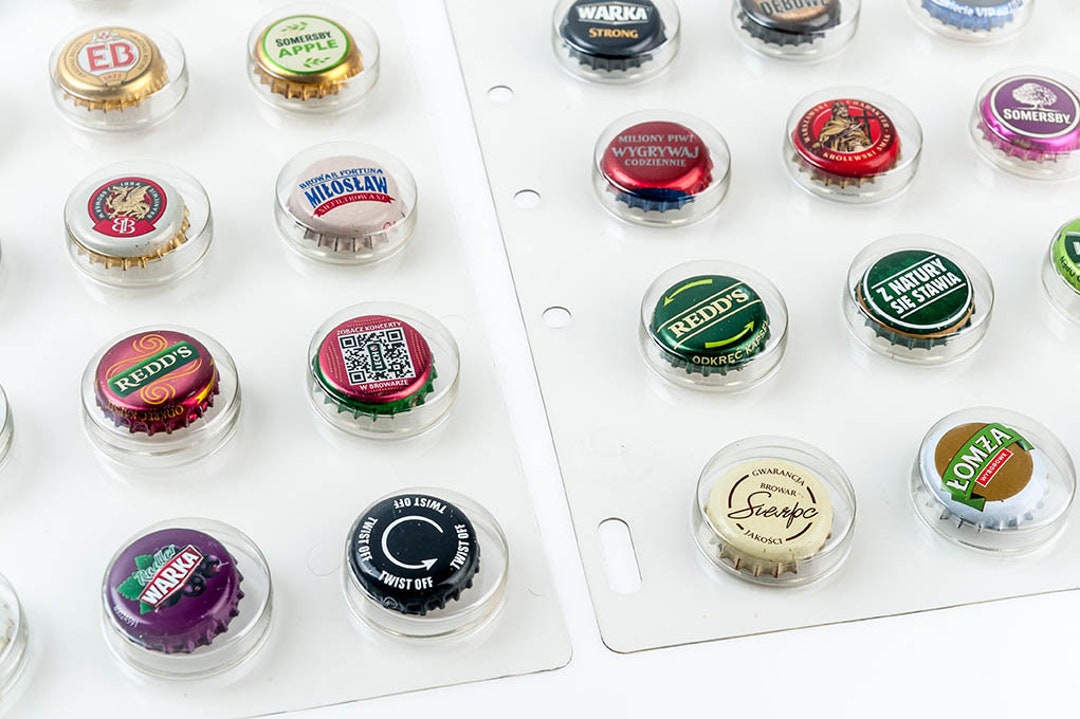 Beer Bottle Caps Collection / Cards for Collection / Collector of Beer ...