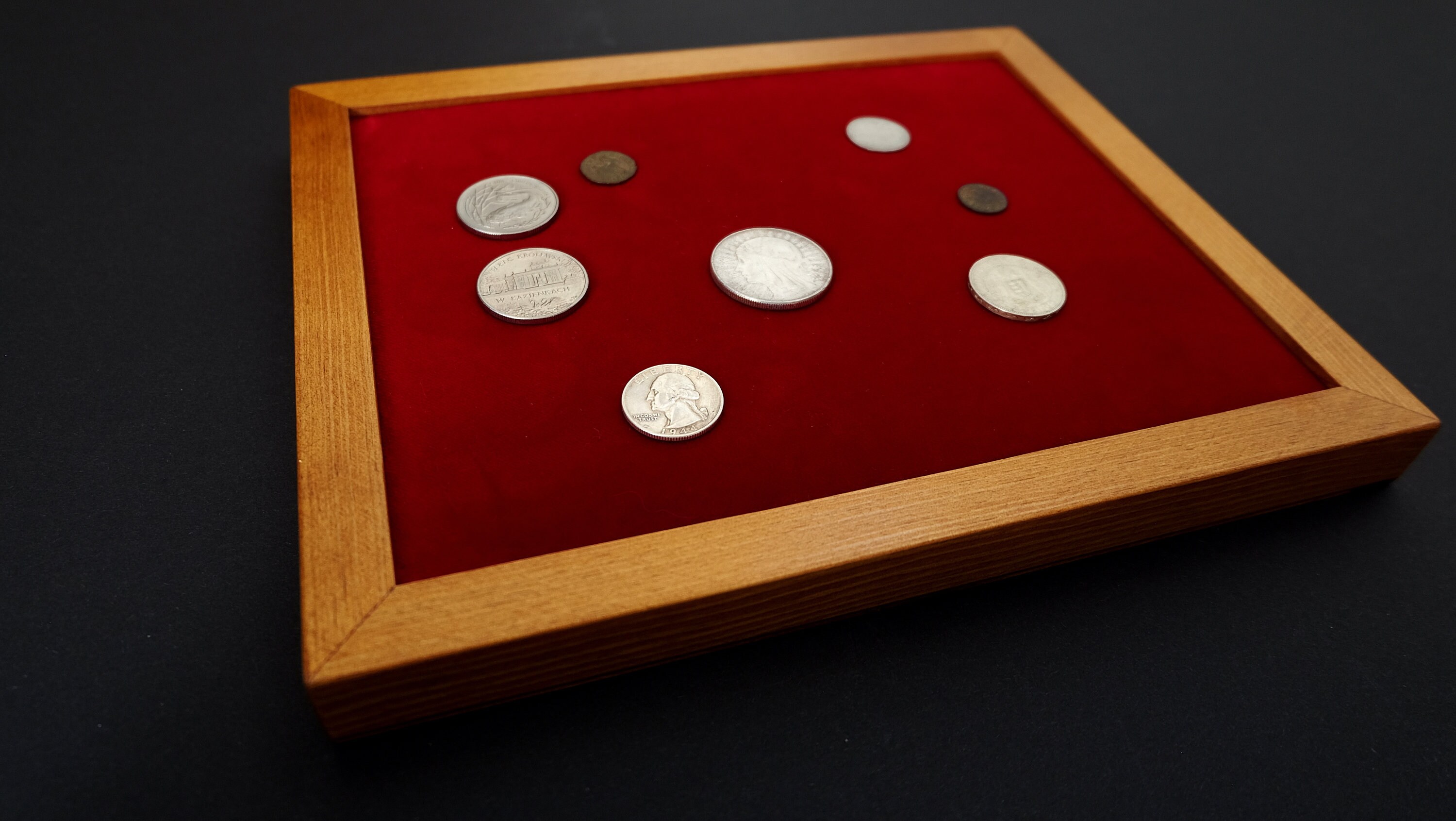 Numismatic coin pad coin mat 100% velvet cotton HAND MADE Coins & Money ...