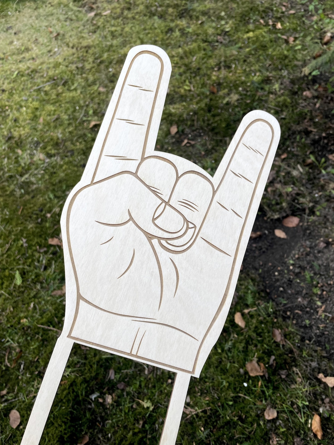 BIG ROCK HAND Cake Topper Rck Hand - Etsy