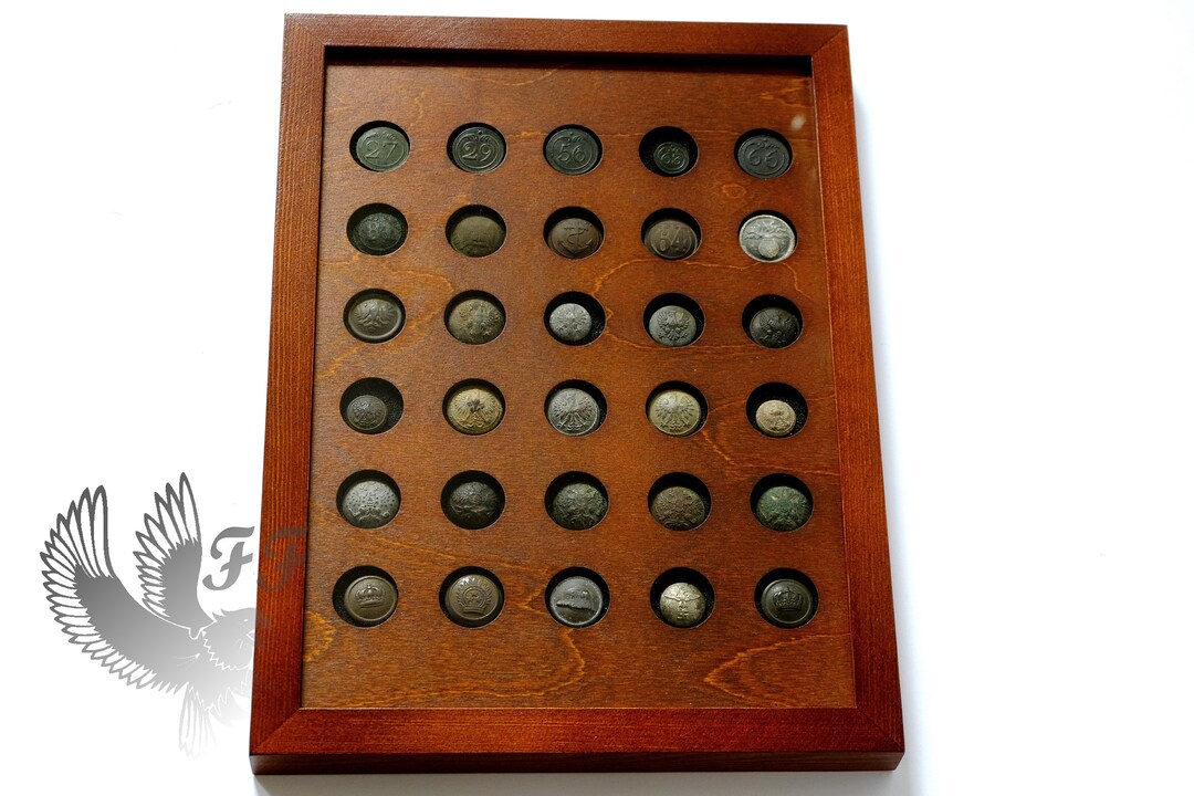 Wooden Frame for the Button Collection - Etsy