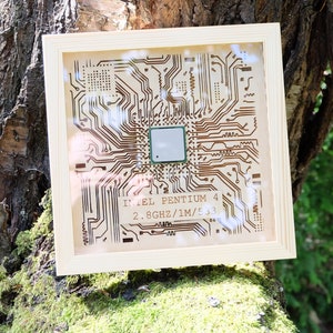 INTEL PENTIUM 4 2.8GHZ/1M/533 in Shadow Box Frame - Exclusive ...