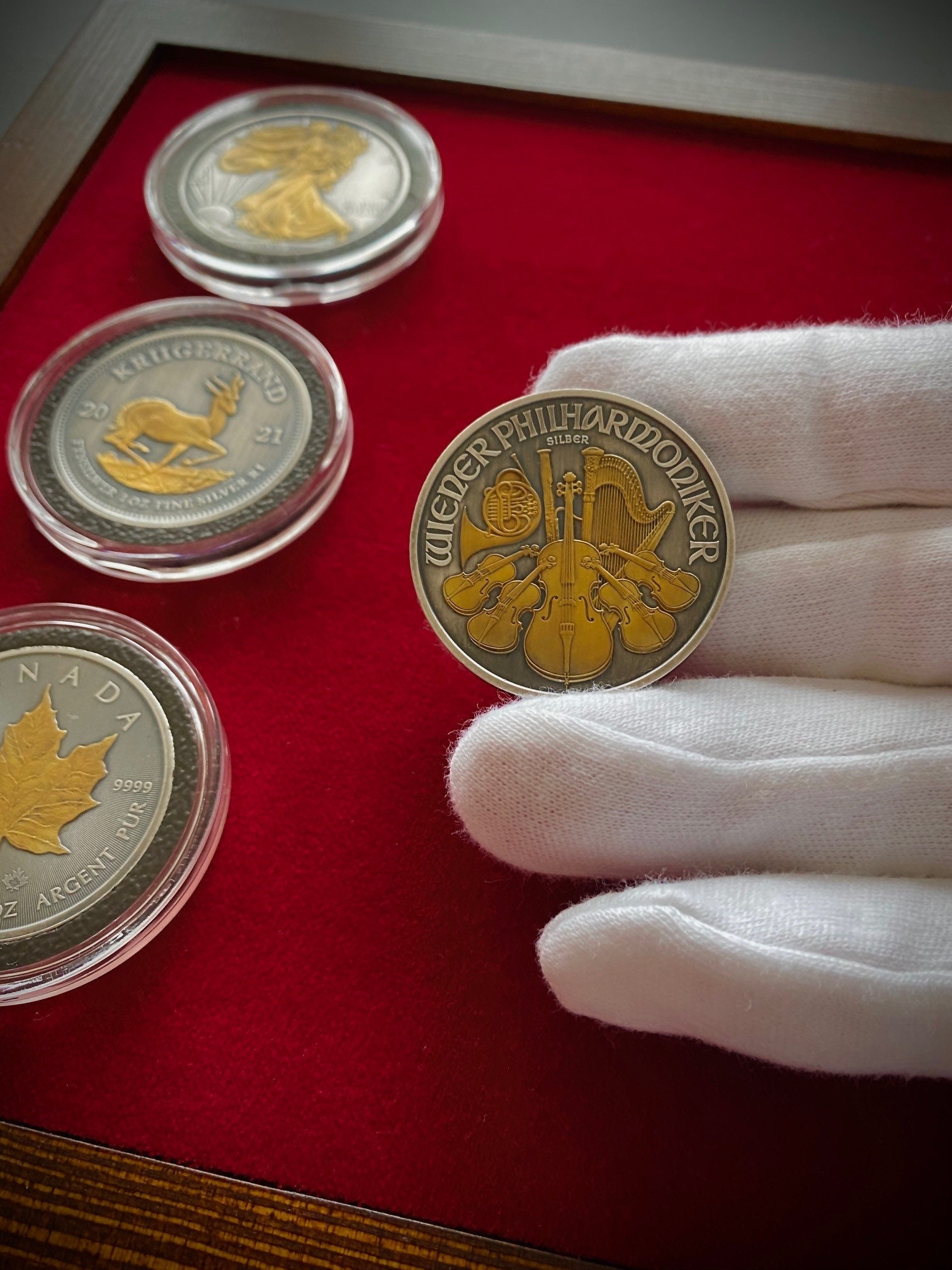 Numismatic coin pad coin mat 100% velvet cotton HAND MADE Coins & Money ...