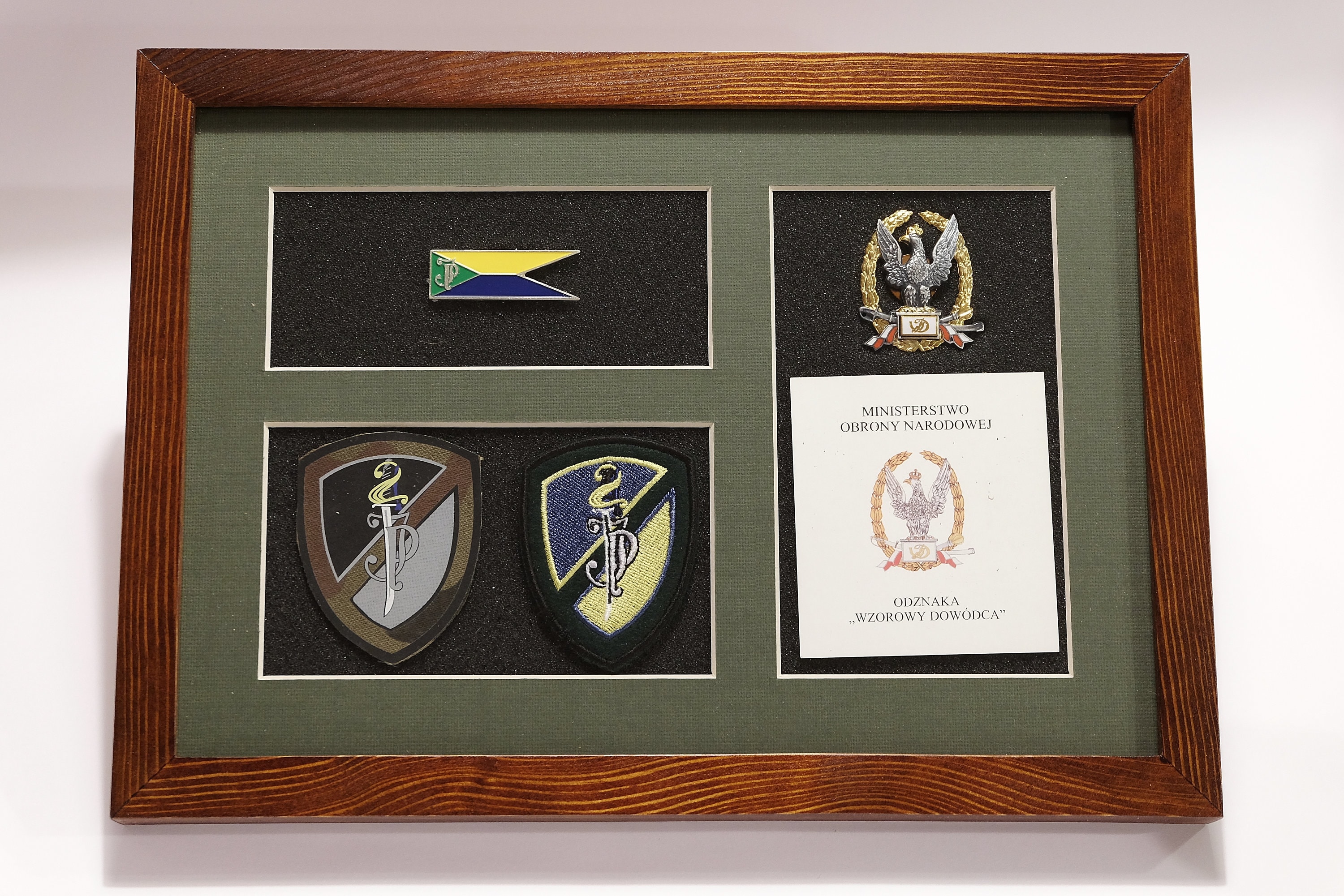 Military Wooden Frame 32x24 A4 to Medals Orders & Other , Military ...
