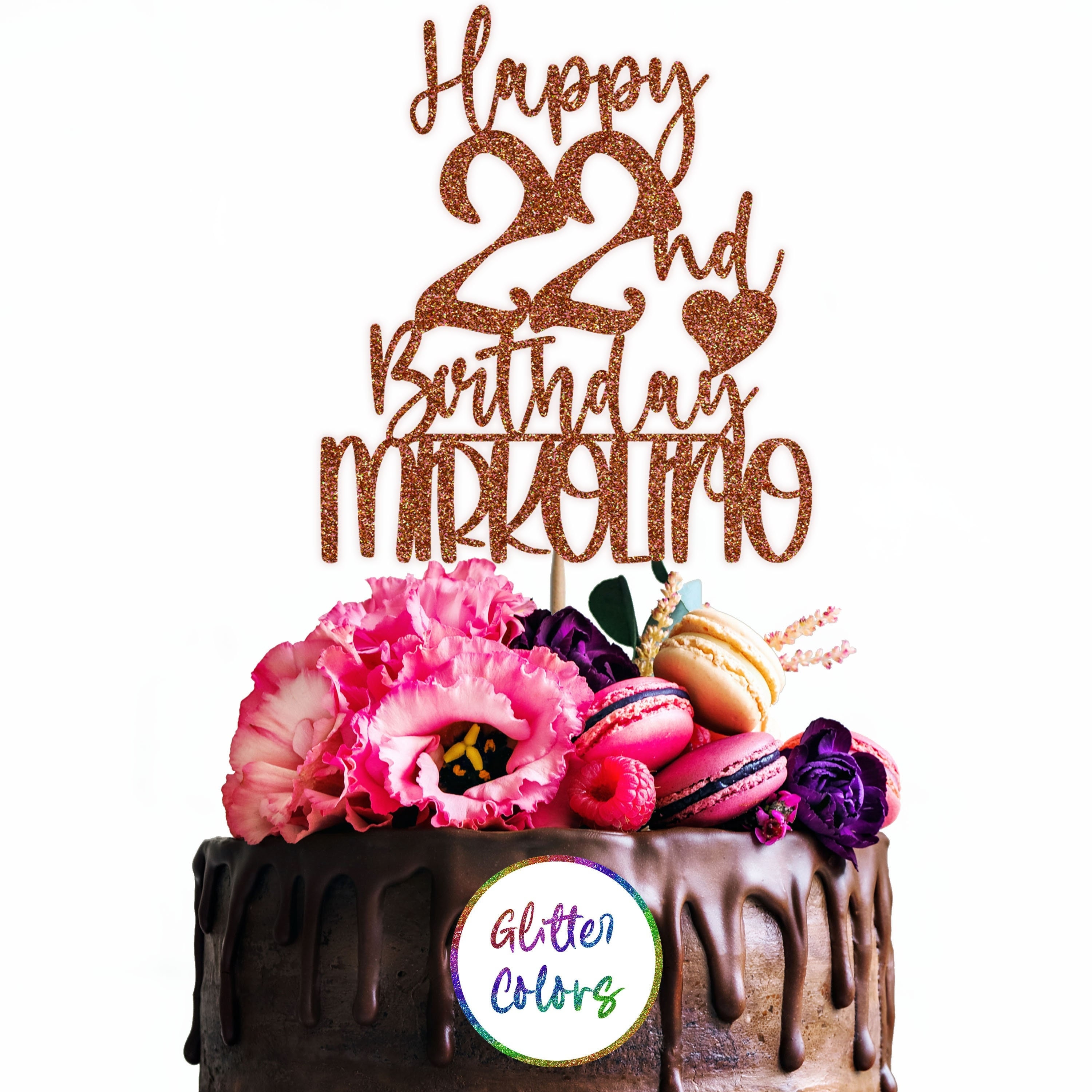 Happy 22nd Birthday Cakes