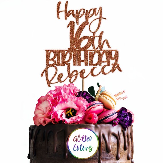 Happy Birthday Becca Cake