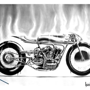 Hazan I Original Charcoal Artwork Large Scale 3'6'' X 2'6'' - Etsy