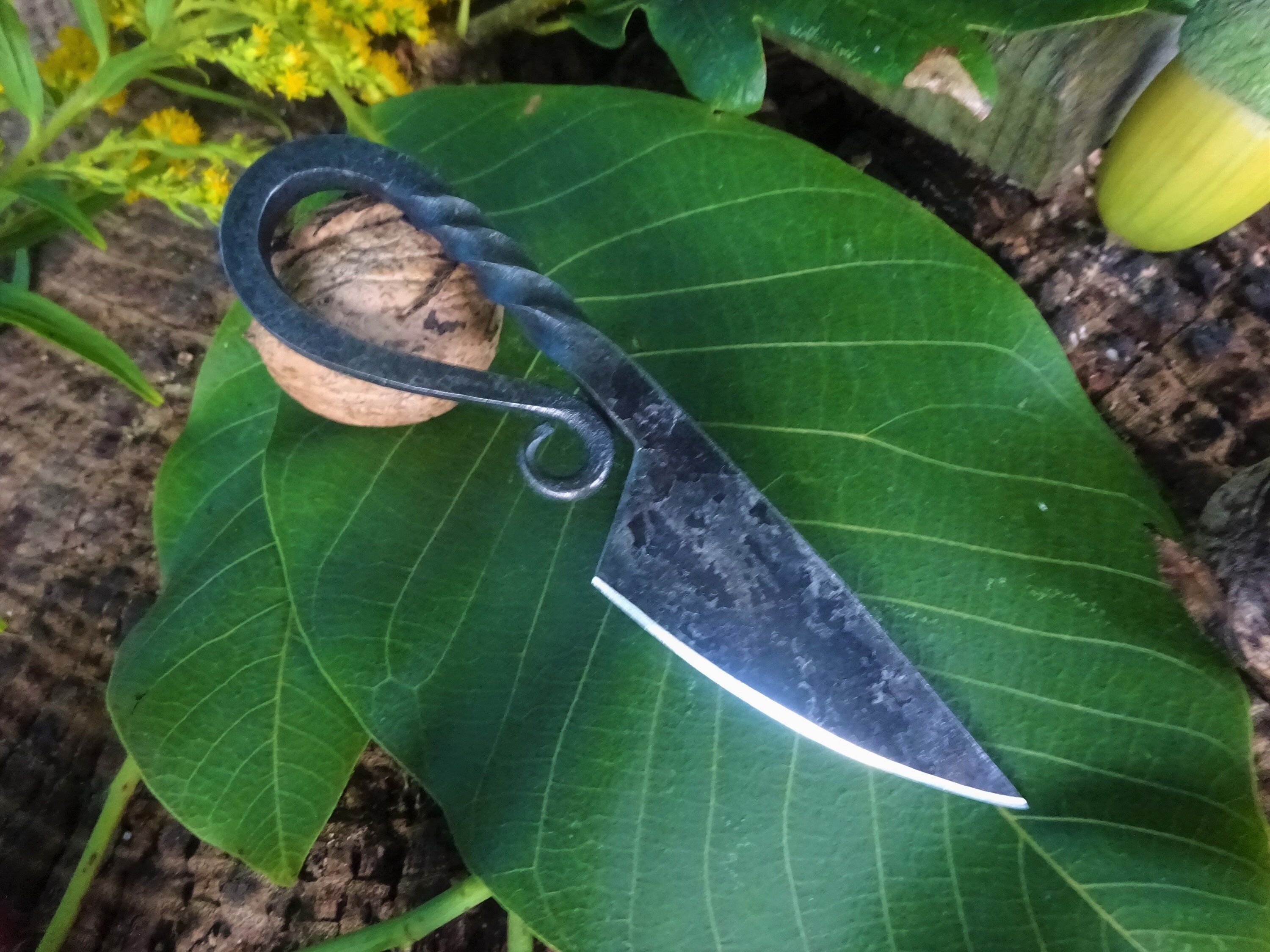 Mittelalter Messer-Wikingermesser-Carbonstahl-Handgeschmiedet | Etsy