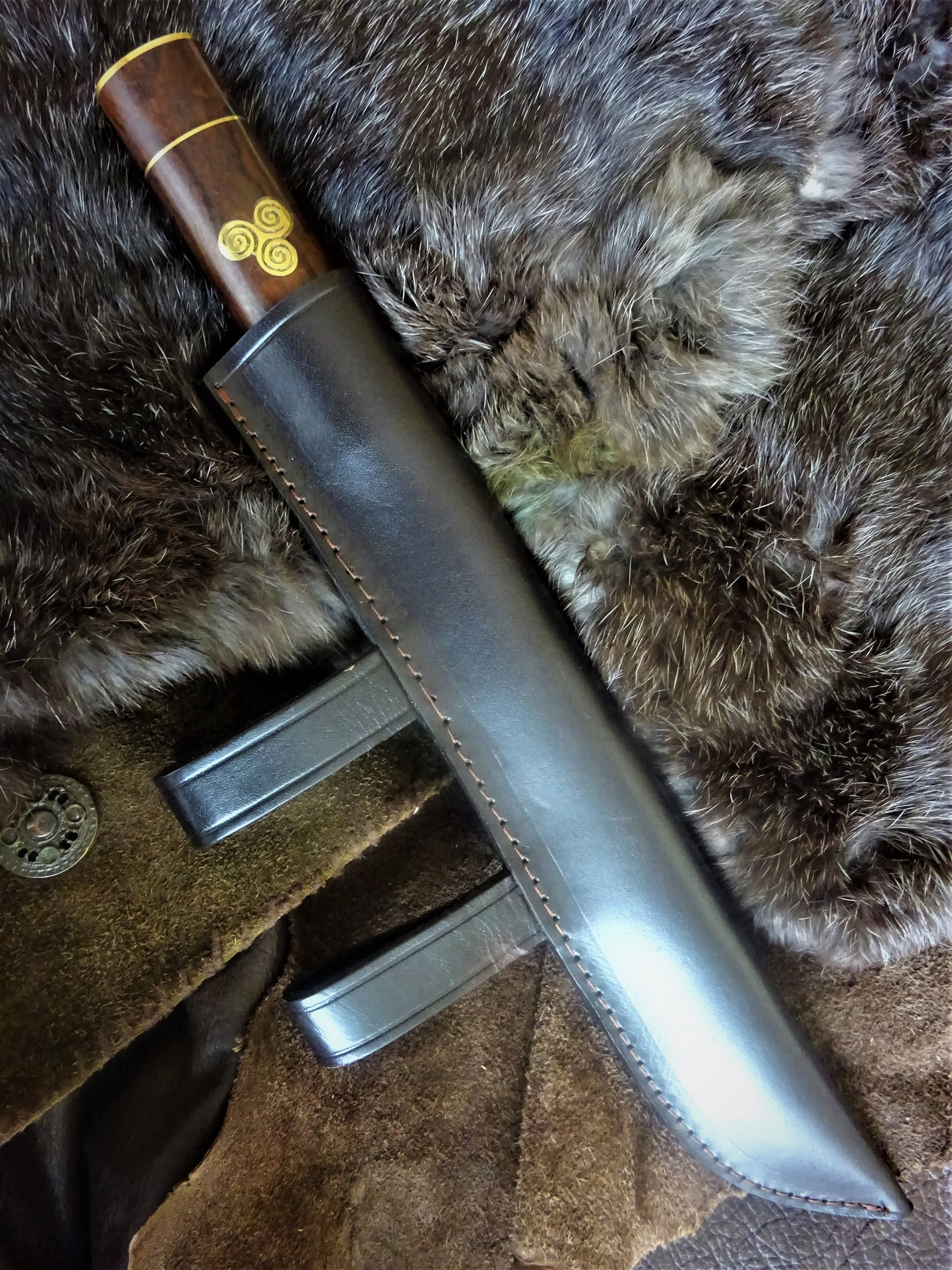 Couteau de dama sax Médiéval Long-sax puissant avec lame de | Etsy