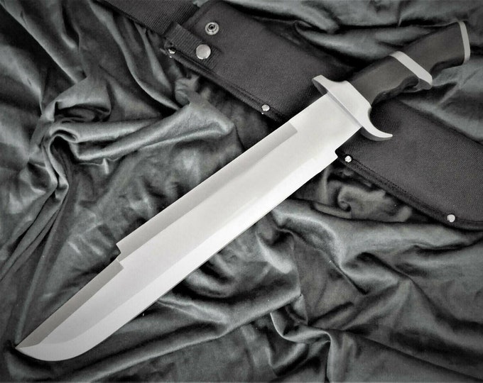Predator Knife Machete Arnold Schwarzenegger Movie Knife Prop Stainless ...
