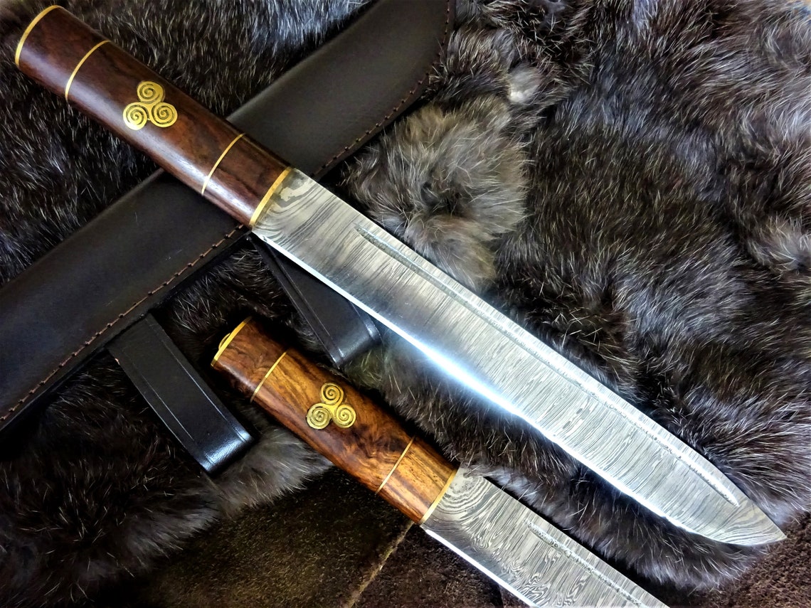Couteau de dama sax Médiéval Long-sax puissant avec lame de - Etsy France