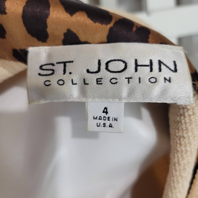 St. John Rare Santana Knit Skirt Suit Set Size 4 - Etsy