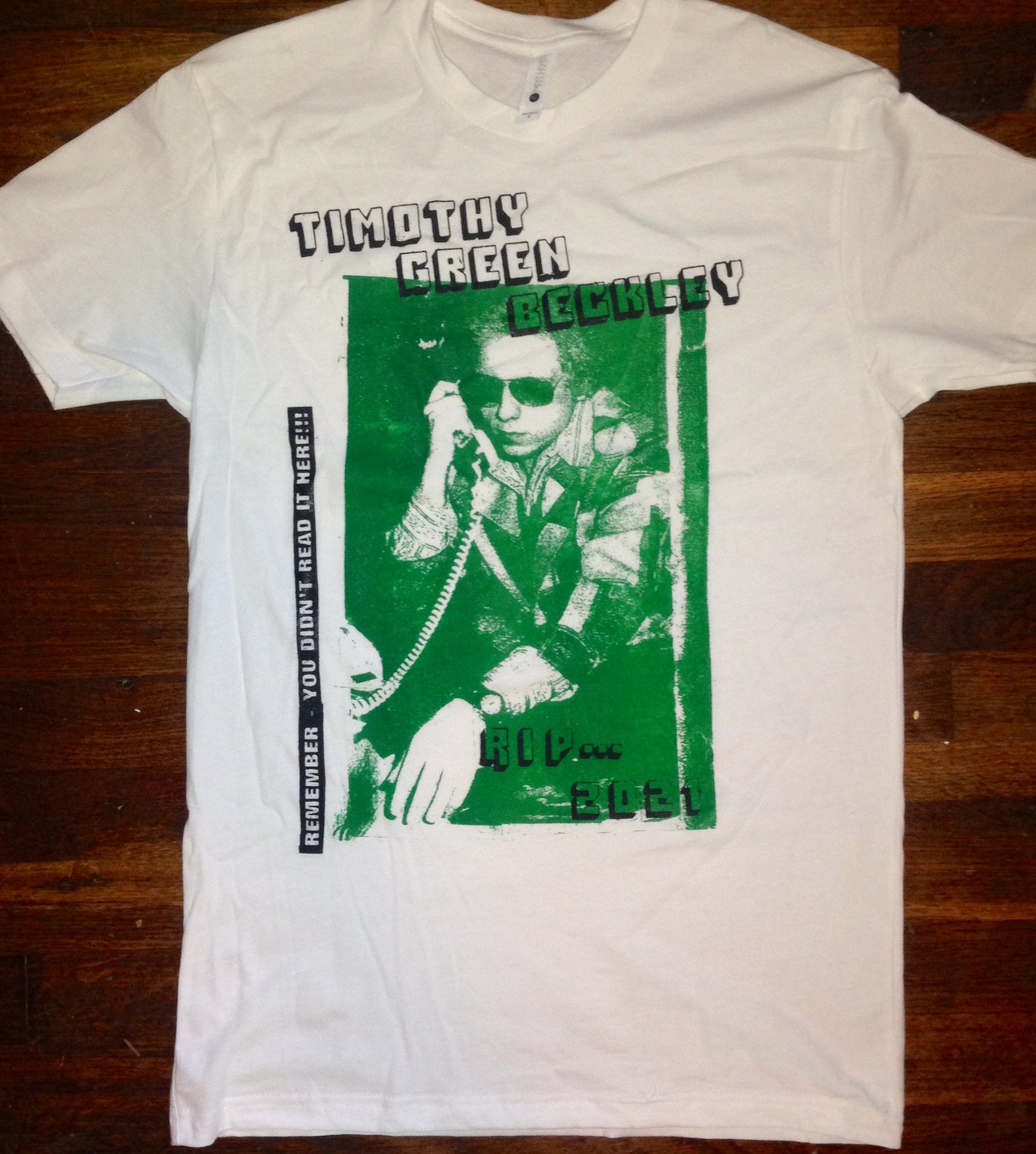 TIMOTHY GREEN BECKLEY Shirt Medium Consander Aliens Ufo Mind Control Commander X Kult Bücher ...