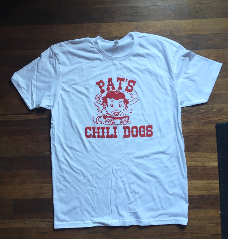PATS CHILI DOGS Shirt Cinderella 80s Glam Metal Rock Philadelphia ...