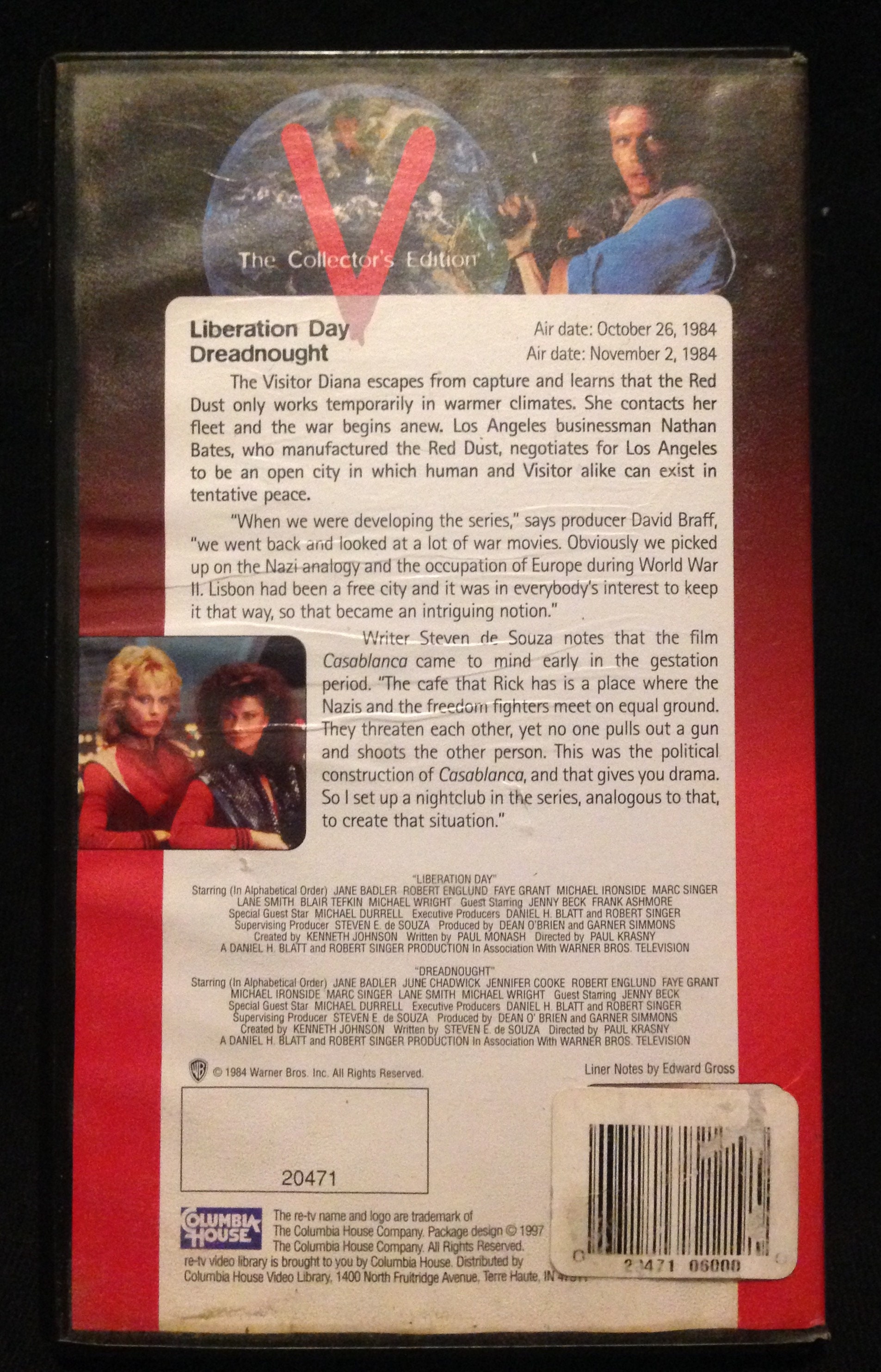 V Tv Series VHS Cult Alien 80s Beastmaster - Etsy
