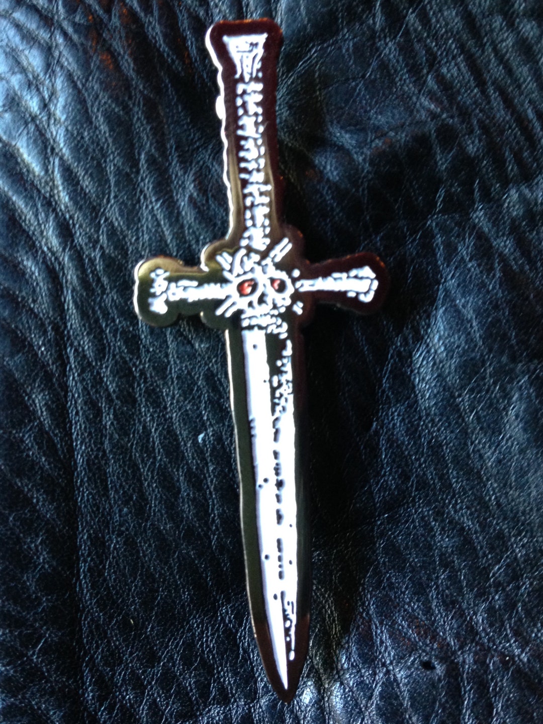 LORDS of the NEW CHURCH Enamel Metal Pin Button Punk Goth Rock Biker ...