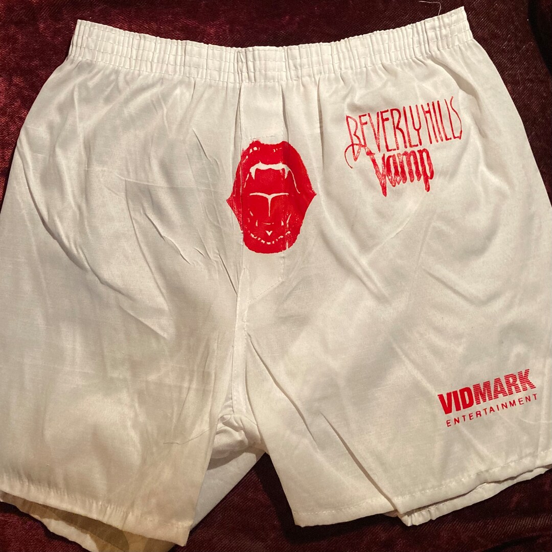 BEVERLY HILLS VAMP Boxer Shorts Underwear Vidmark Vhs Video Store ...