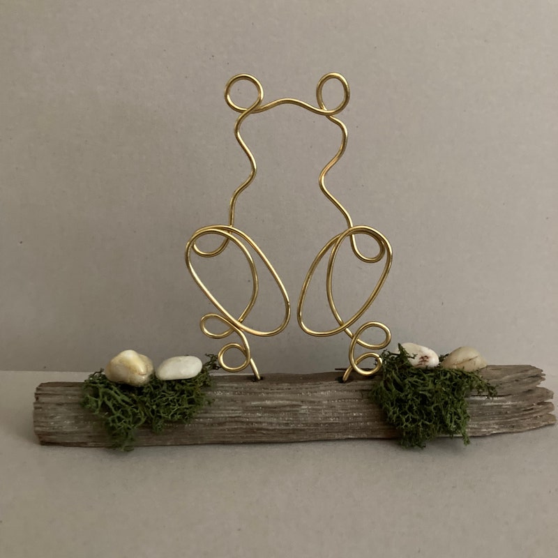 Frog Wire Sculpture - Etsy