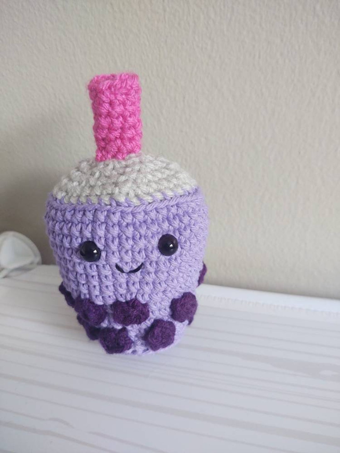 Boba Tea PATTERN - Crochet Pattern - Amigurumi Pattern - Boba Tea ...