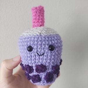 Boba Tea PATTERN - Crochet Pattern - Amigurumi Pattern - Boba Tea ...