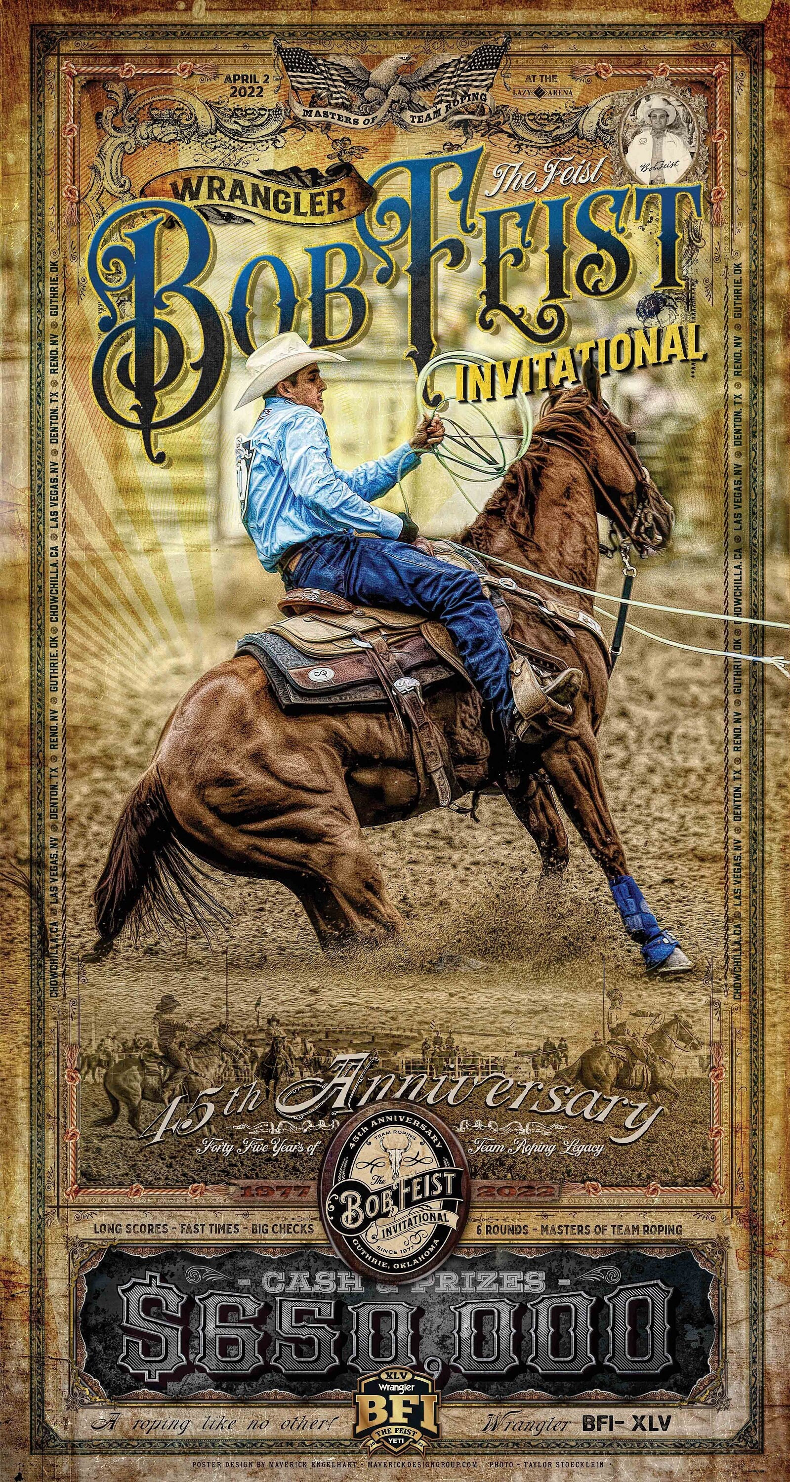 2022 45th Anniversary Bob Feist Invitational Poster - Etsy