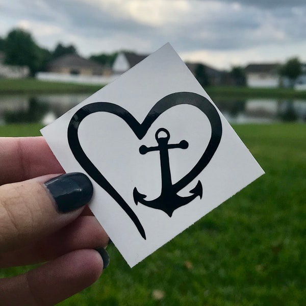 Anchor Heart - Etsy