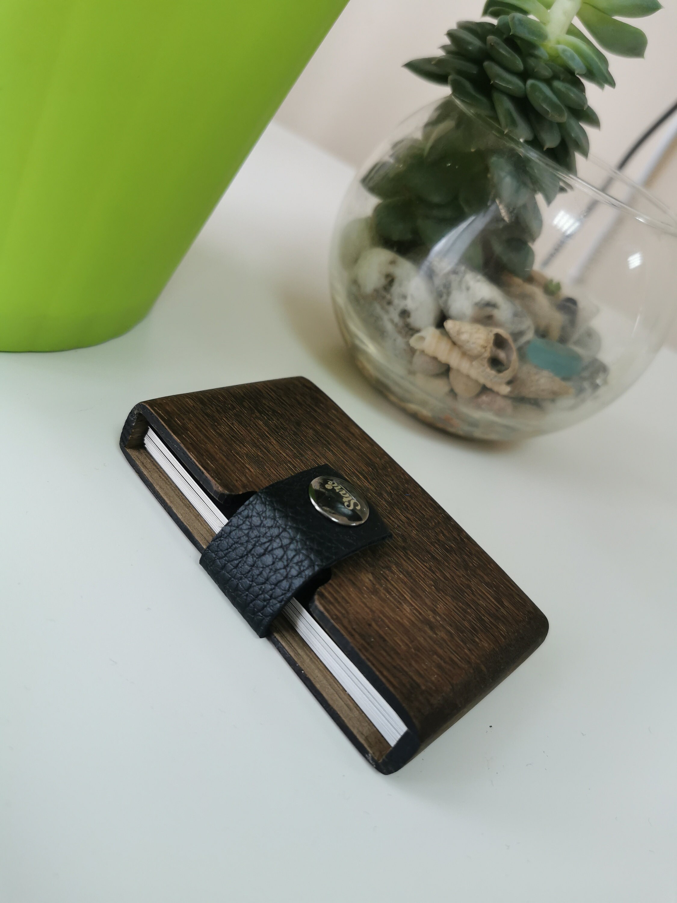 Wooden Card Wallet Card Case Wood Cardholder Personalized Credit Card ...